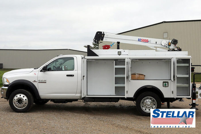 Electric Cranes/Bodies - Hawkeye Truck Equipment -Des Moines | HAWKEYE ...